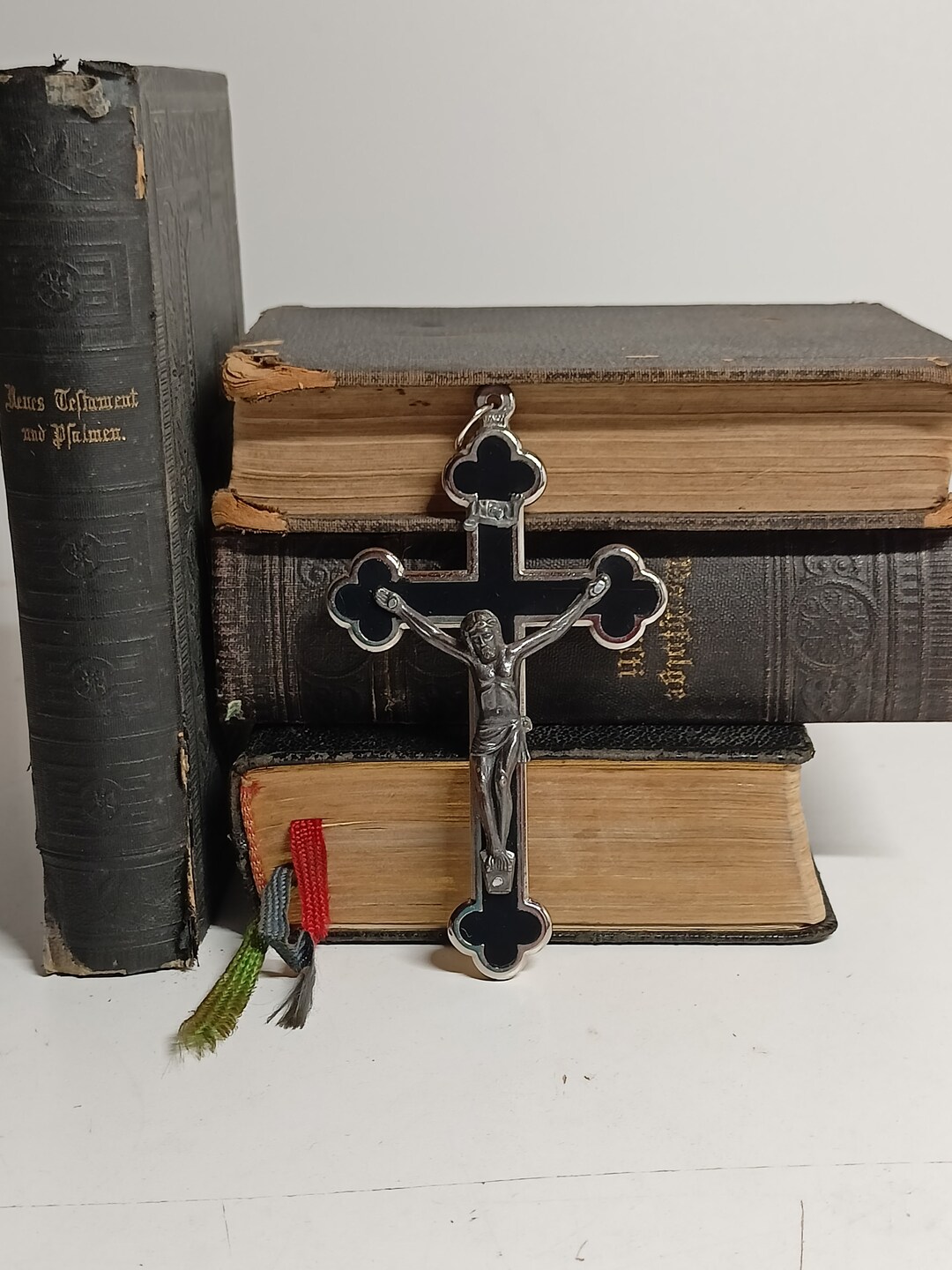 Jesus Cross INRI Sign Jesus Cross Italy Crucifix Old Vintage Metal Wood ...