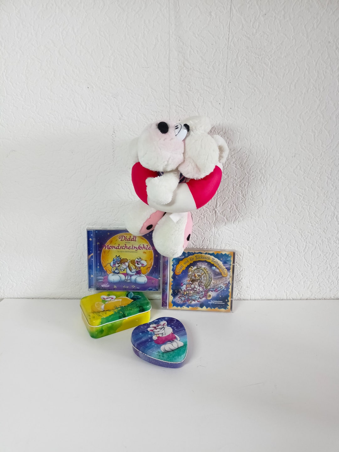Diddlmaus, Diddl Swimming Ring Mouse, Set of Five Pieces, Diddl CD ...