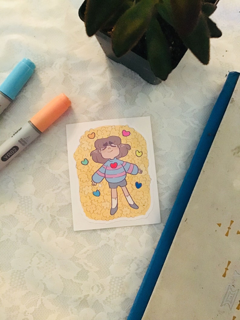 Frisk Undertale Sticker | Etsy