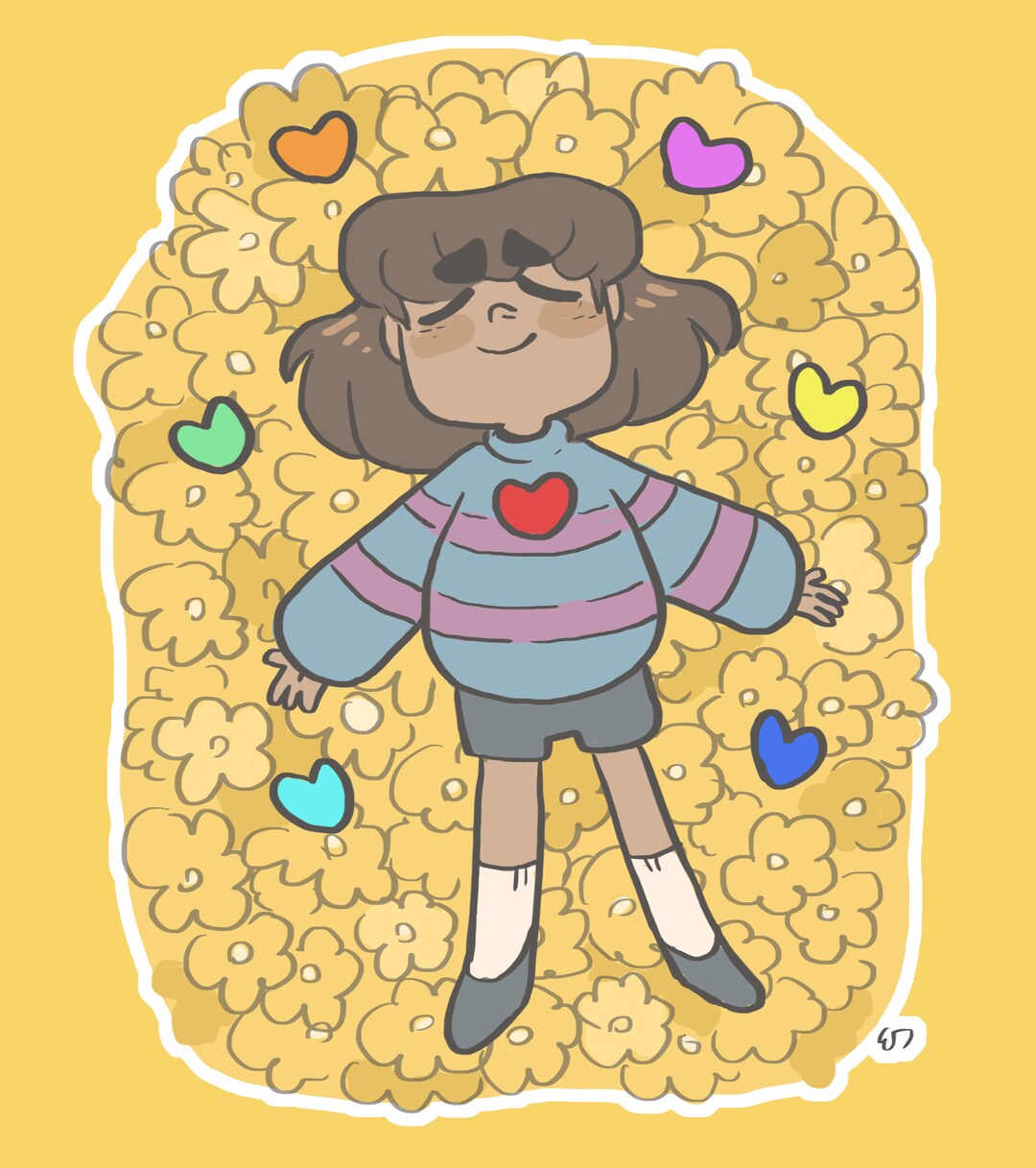 Frisk Undertale Sticker - Etsy