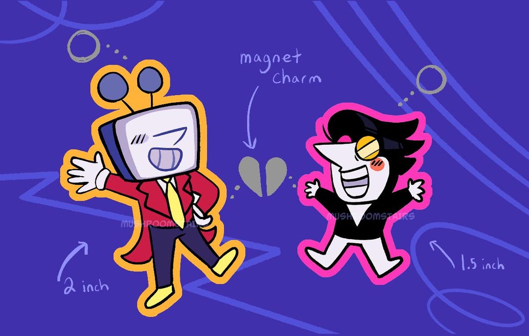 Spamtenna Connecting Keychains (preorder) - Etsy