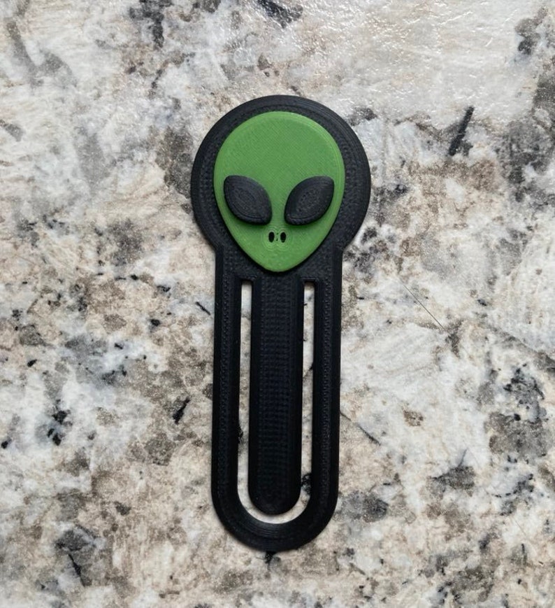 UFO - Alien Bookmarks - Instant Download Print Ready STL File for 3D ...