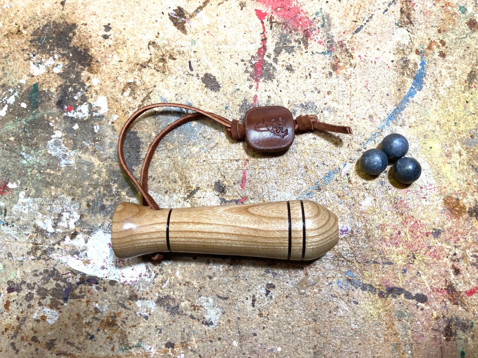 70 Grain Wooden Black Powder Measure for Muzzleloaders Canadian Cherry ...