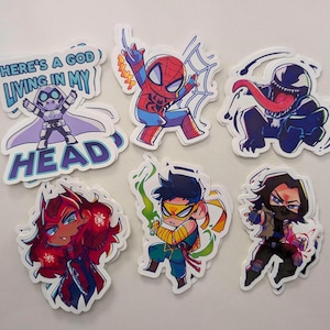 Marvel Rivals | Chibi Stickers - Etsy