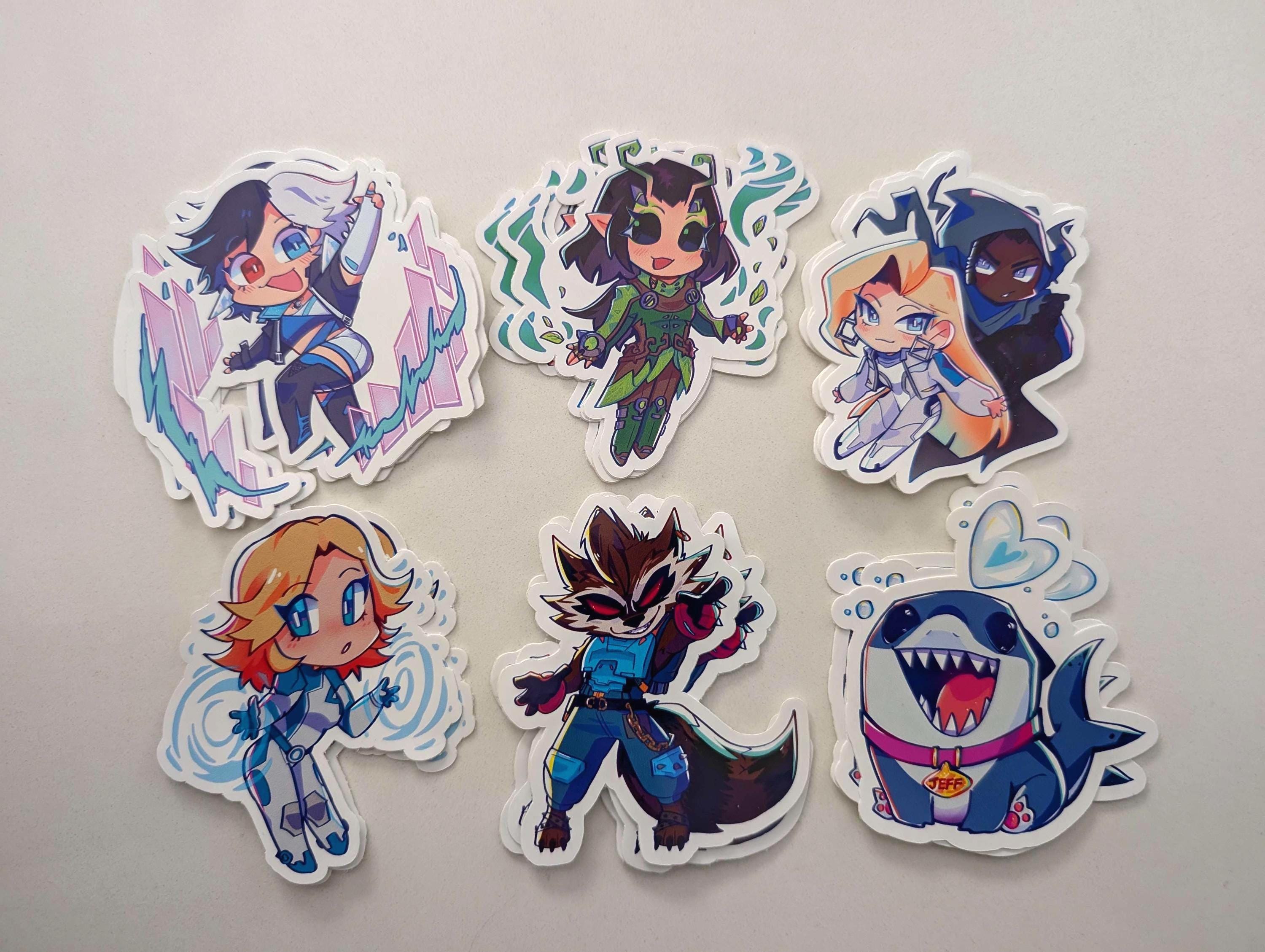 Marvel Rivals | Chibi Stickers - Etsy