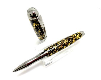Gold Flake Pen - Etsy