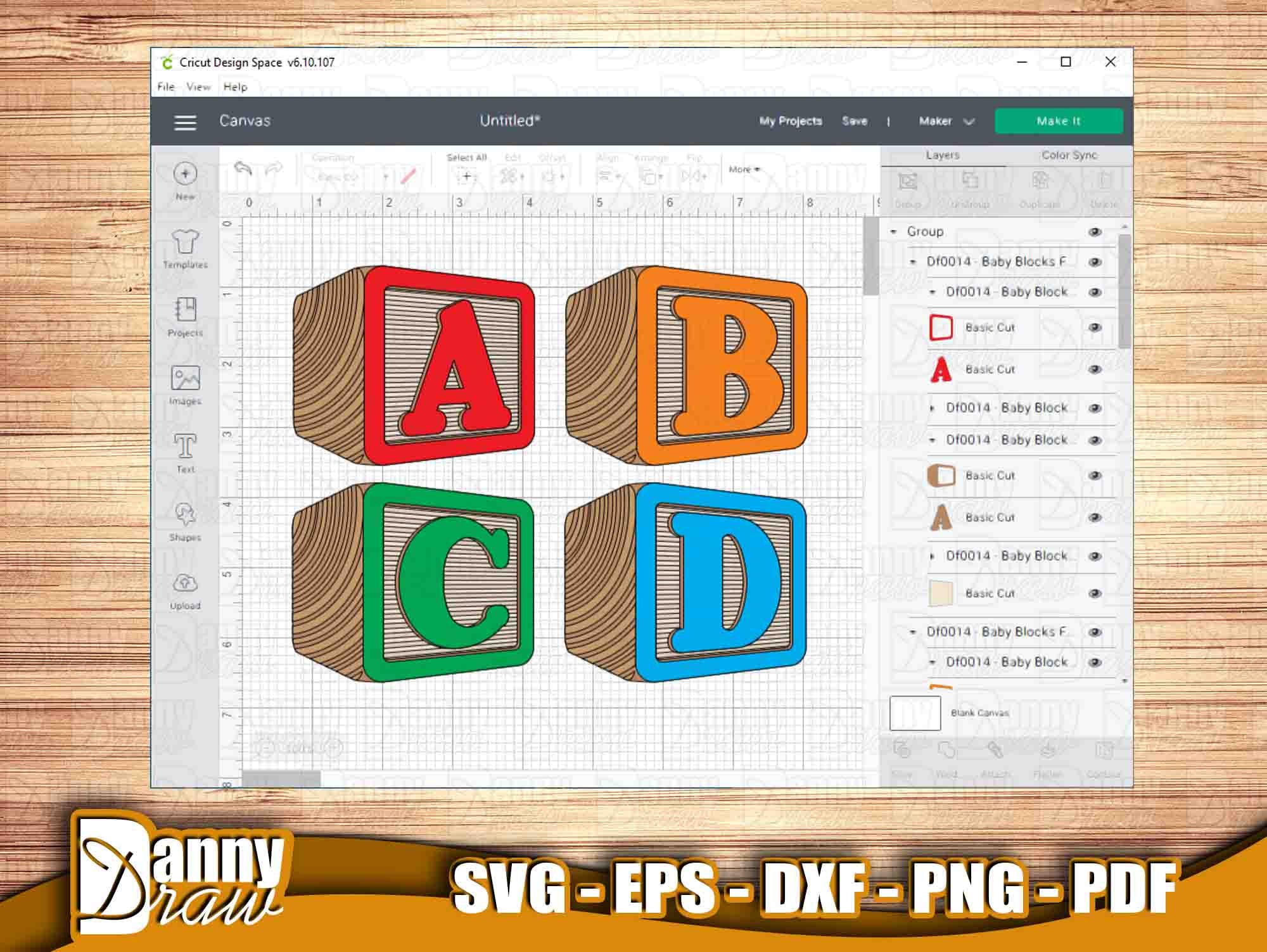 Baby Blocks Font, Baby Blocks Alphabet, Monogram Kids Blocks, Block ...