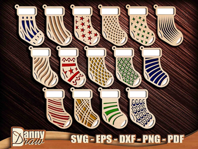 Christmas Stokings Svg, Stokings Svg, Christmas Decoration, Christmas ...