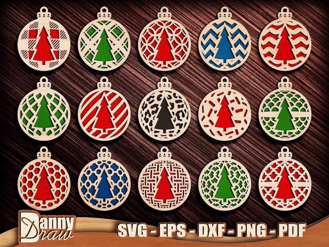 Christmas Balls Svg, Christmas Decorations, Christmas Tree Ornament SVG ...