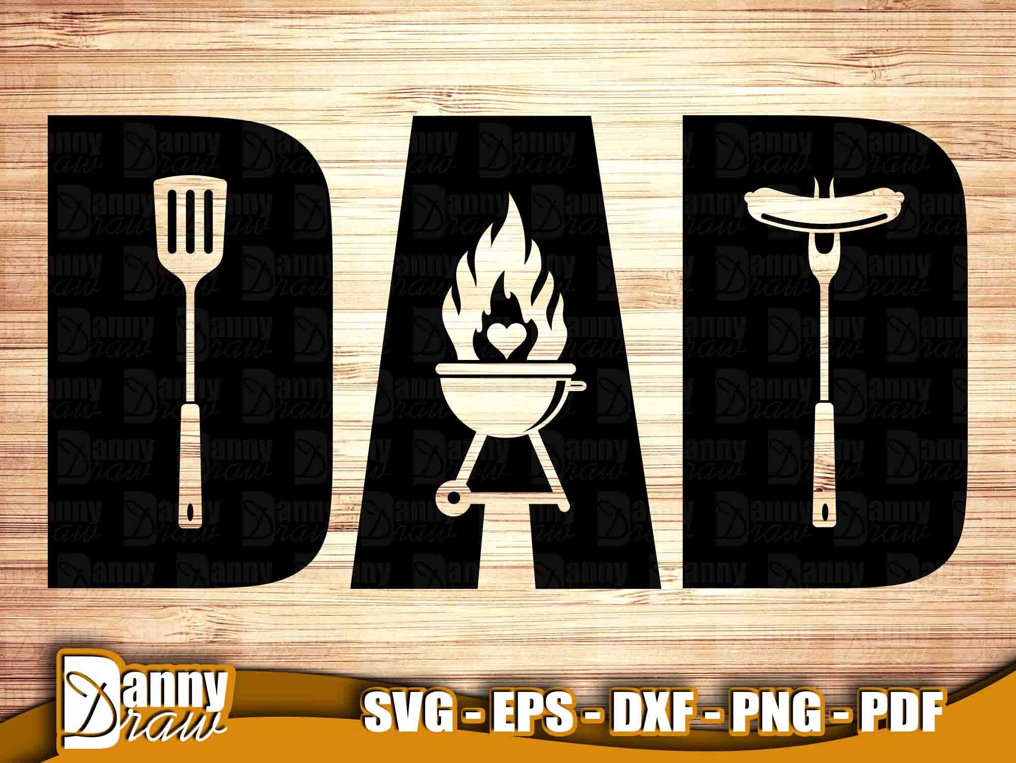 DAD svg Grill DAD svg Fathers Day svg Dad life svg DD0146 | Etsy