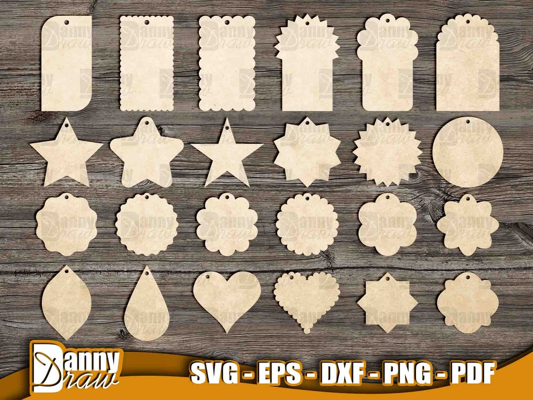 Tags Svg, Gift Tags Svg, Tag Svg Bundle, Star Tags, Label Svg, Tags for ...