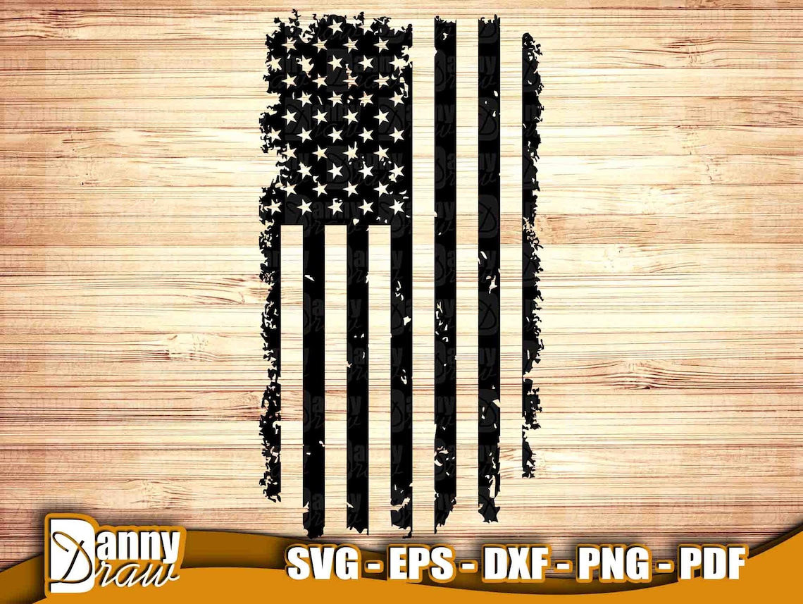 Distressed Flag Svg American Flag Svg Grunge Flag Svg 4th | Etsy Canada