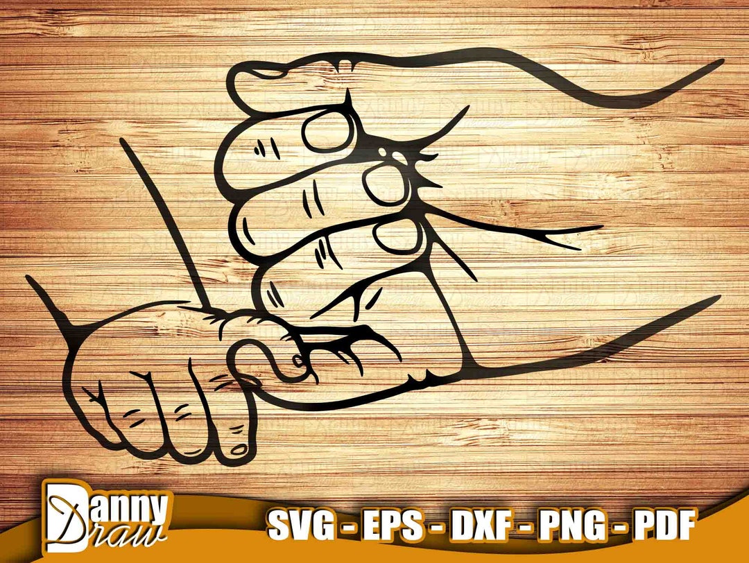 DAD Svg, Dad Promise Svg, Father's Day Svg, Father Silhouette, A ...