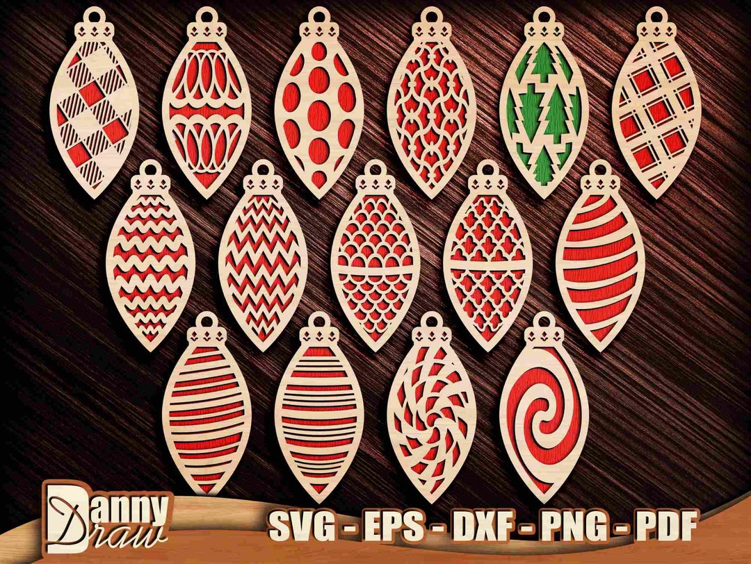 Christmas Ornaments Svg, Christmas Decorations Cut Files, Christmas ...