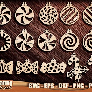 Christmas Balls Svg, Candy Svg, Christmas Decorations, Christmas Tree ...
