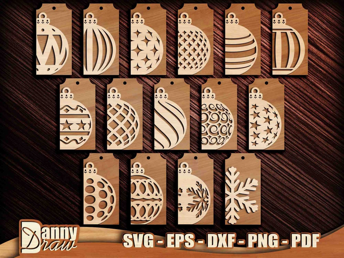 Christmas Tags Svg, Gift Tags Svg, Christmas Decoration, Christmas Tree ...