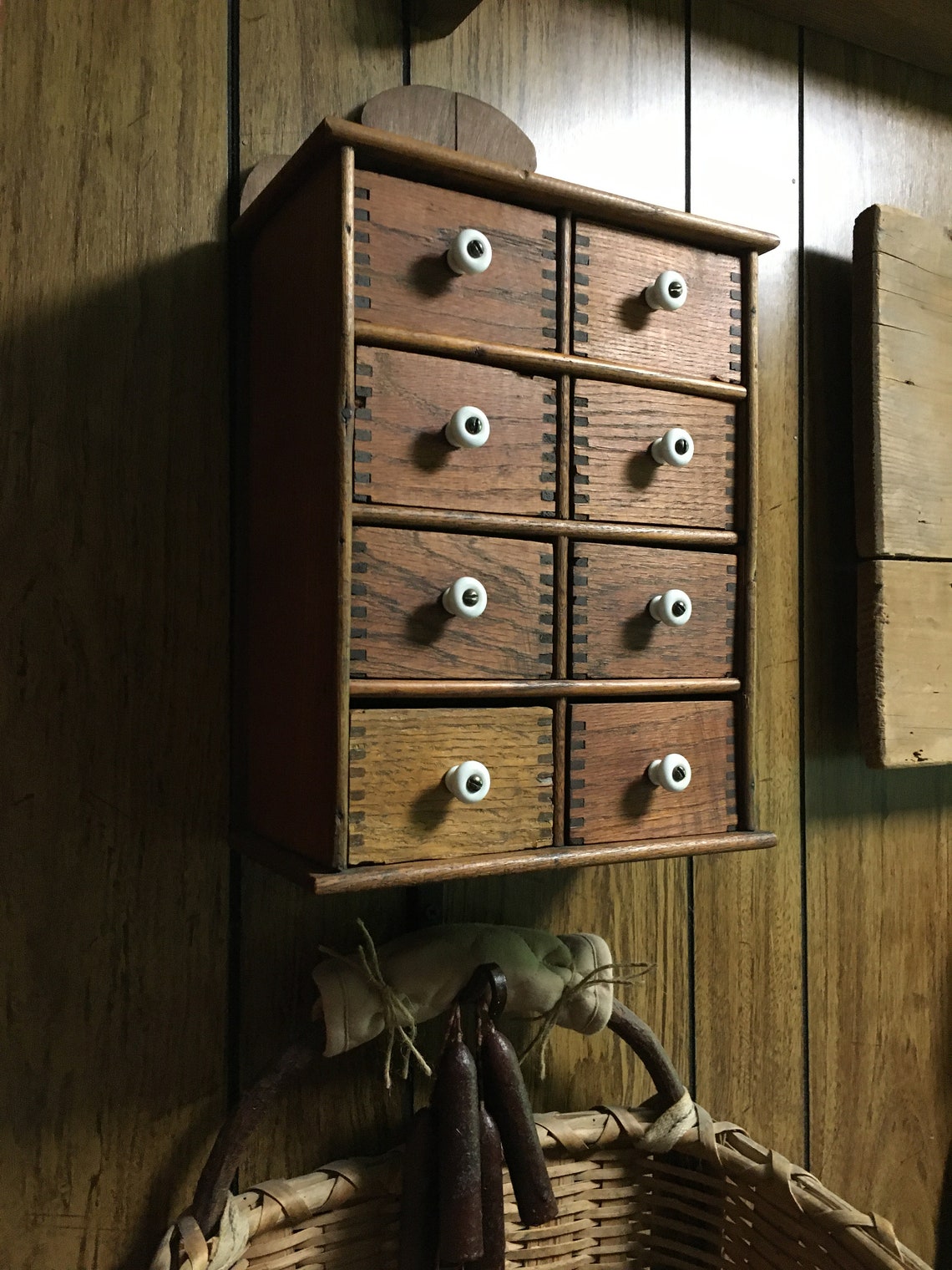 Eight Drawer Spice Cabinet - Etsy
