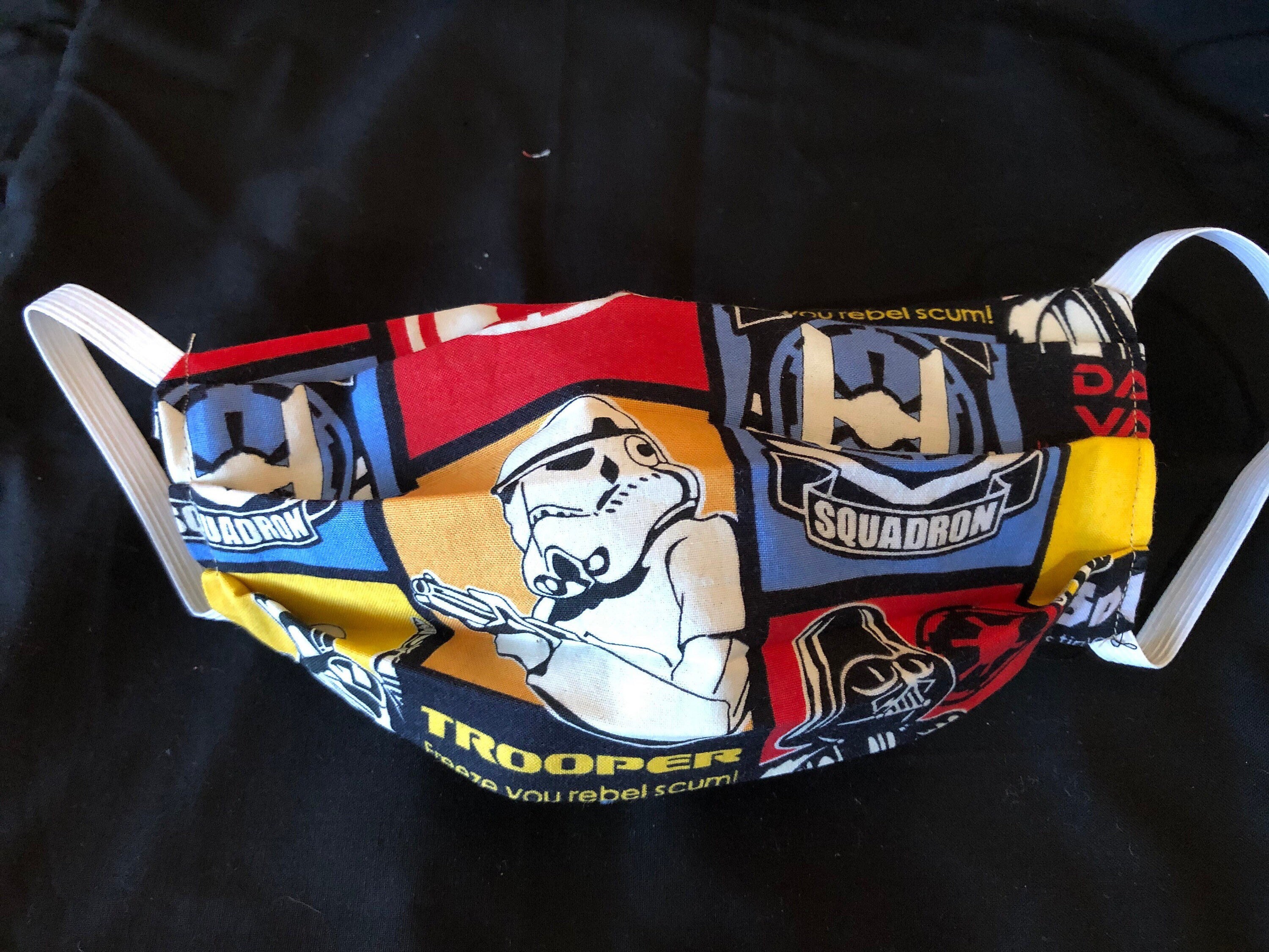 The Dark Side Star Wars Face Mask, Washable, Reversible, Reusable. Stay ...
