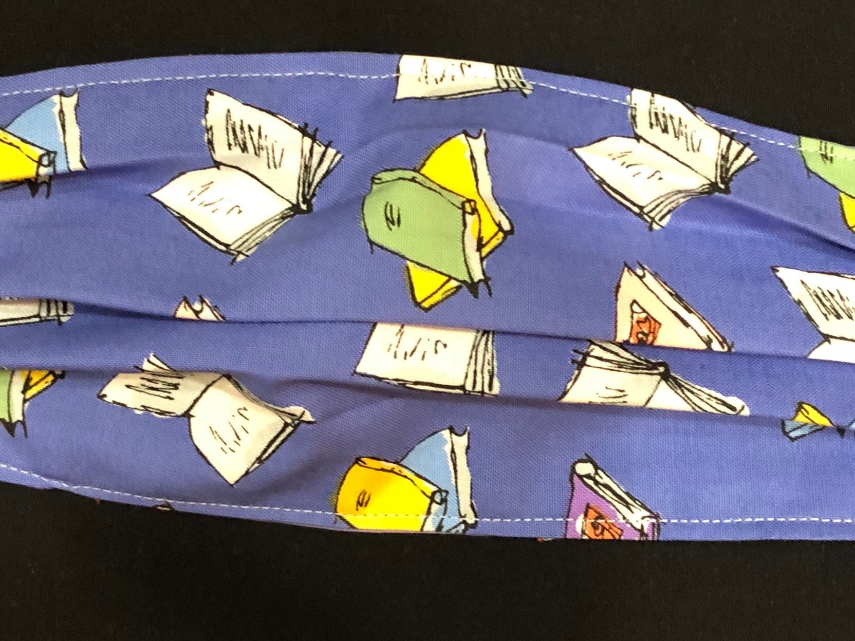 Books Face Mask, Teacher Study, Student, Read, Colorful, School Days ...