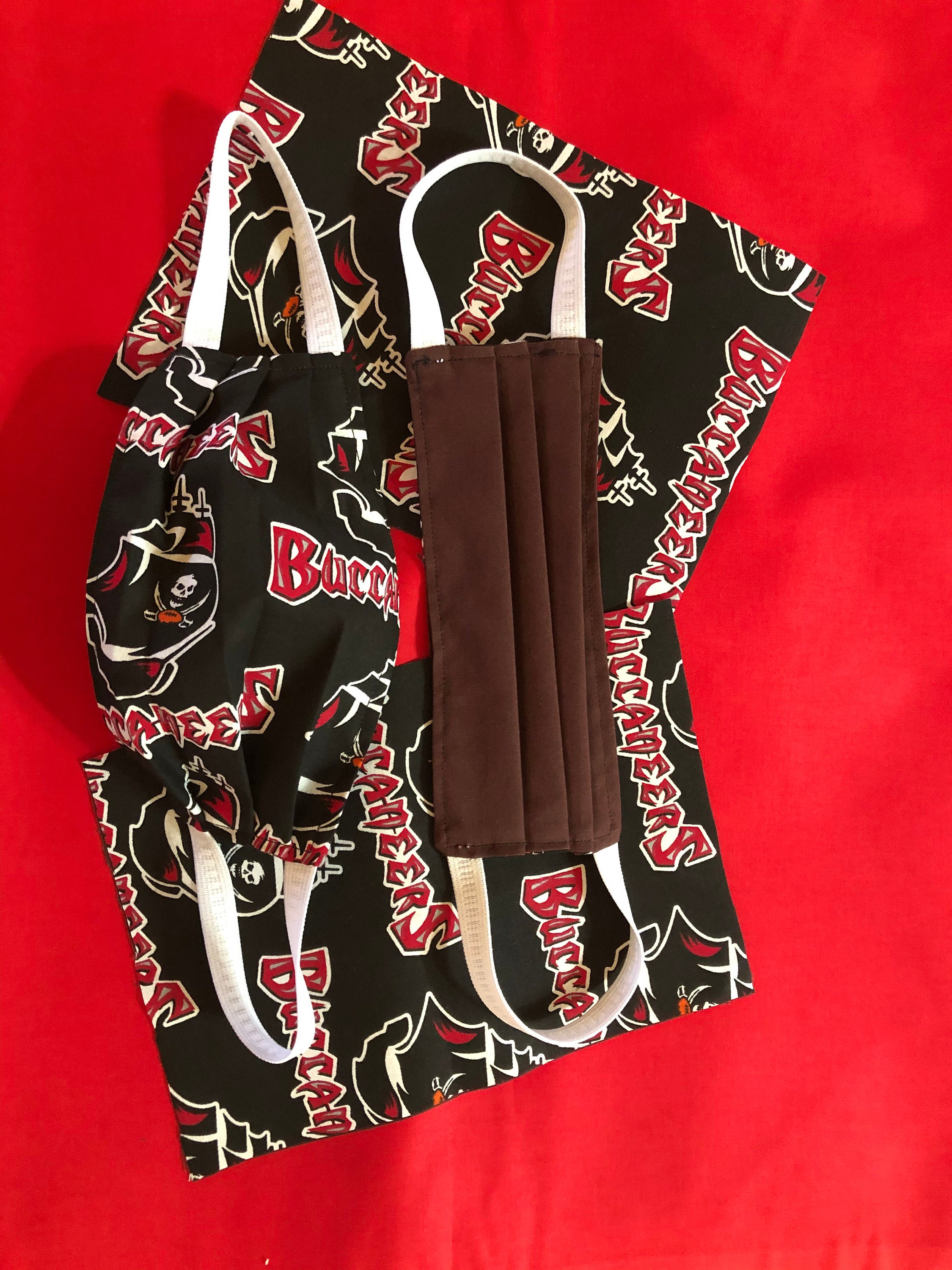 Tampa Bay Buccaneers Face Mask, Washable, Reversable, Reusable. NFL ...