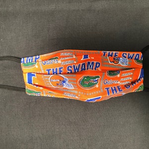 University OF Florida Gators Face Maskk. Washable, Reversible ...