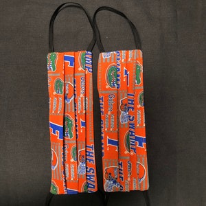 University OF Florida Gators Face Maskk. Washable, Reversible ...