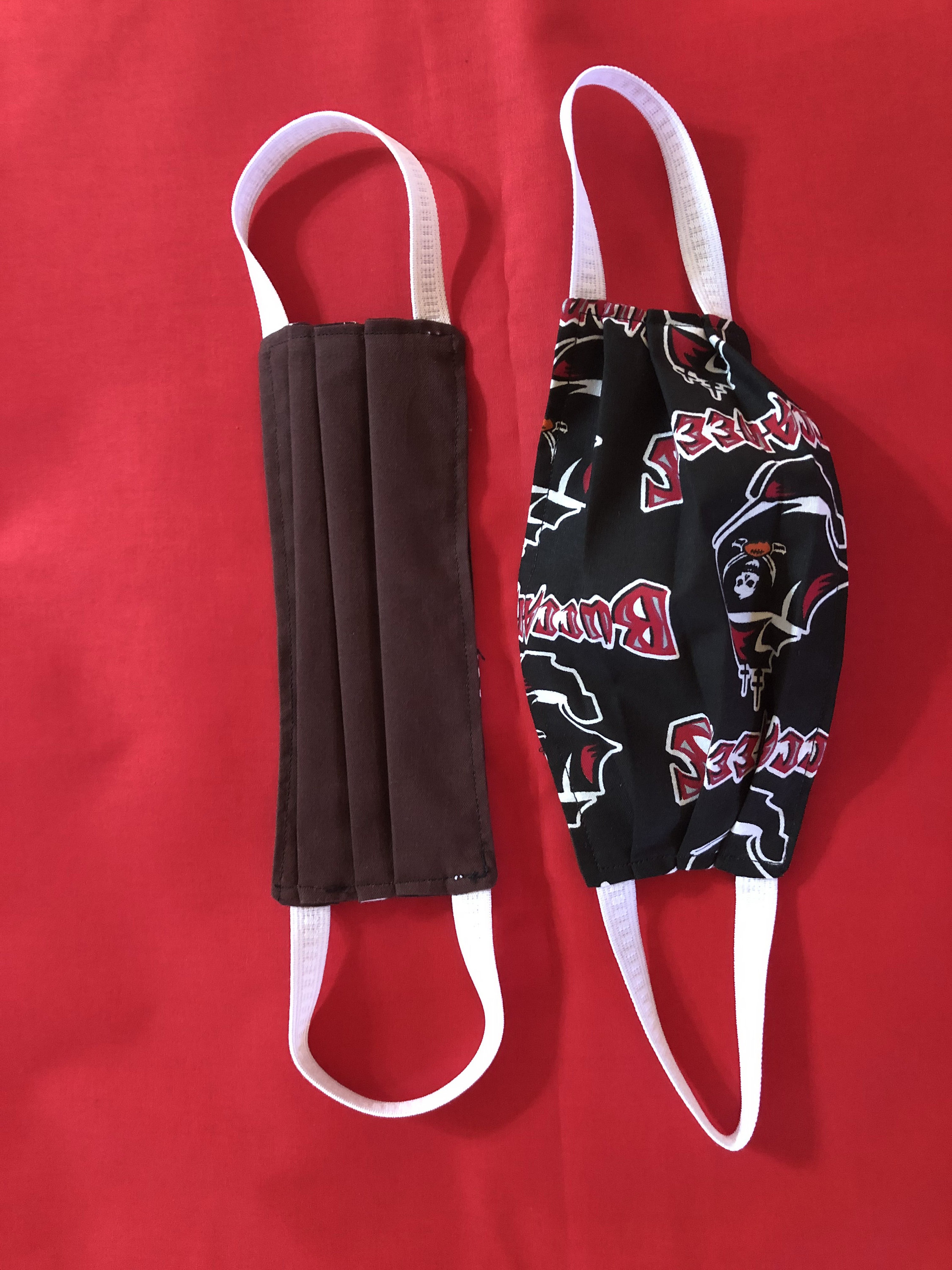 Tampa Bay Buccaneers Face Mask, Washable, Reversable, Reusable. NFL ...