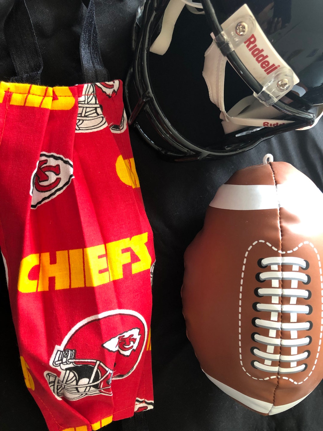 Kansas City Chiefs NFL Football Face Mask - Etsy