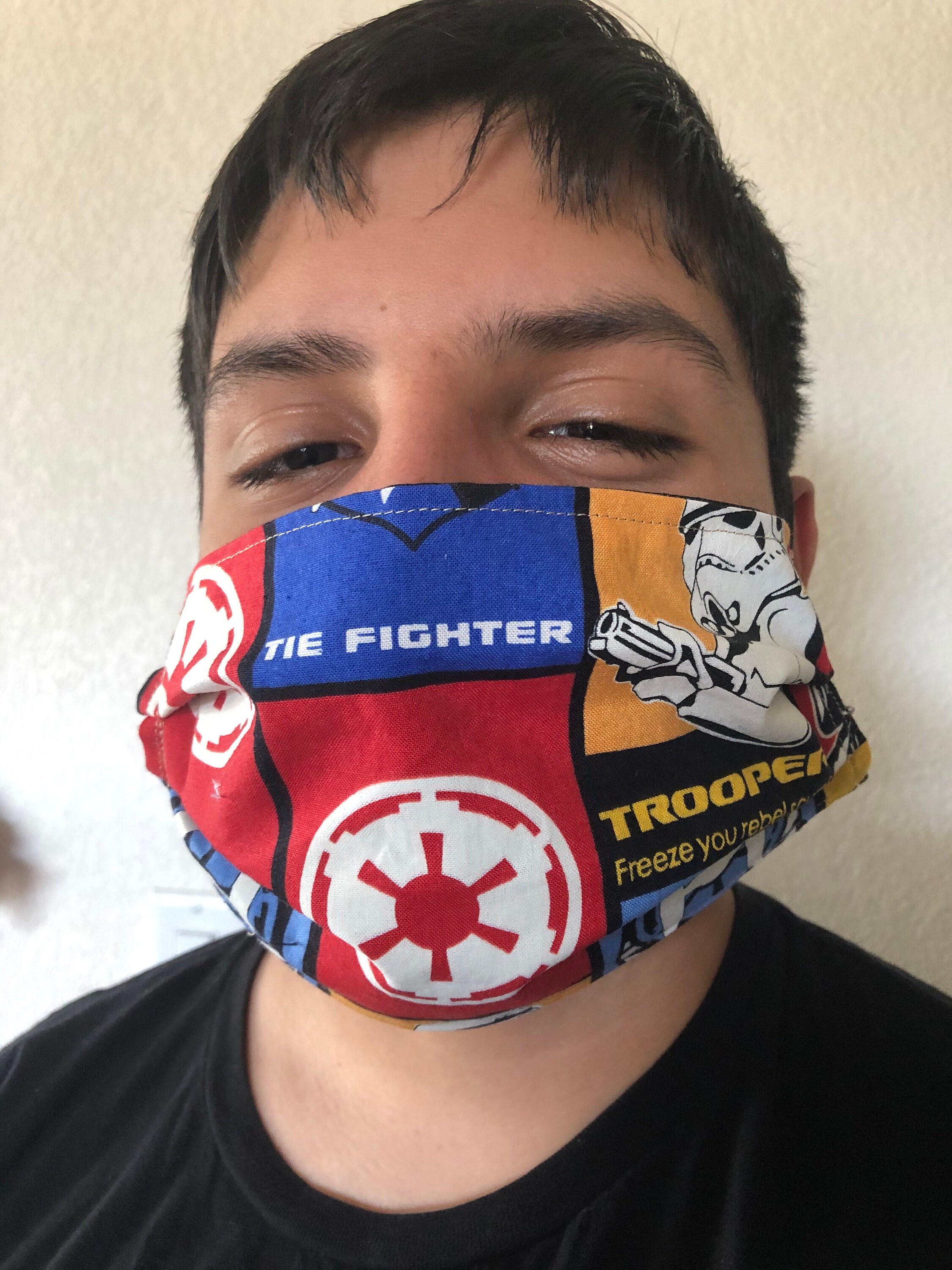 The Dark Side Star Wars Face Mask, Washable, Reversible, Reusable. Stay ...