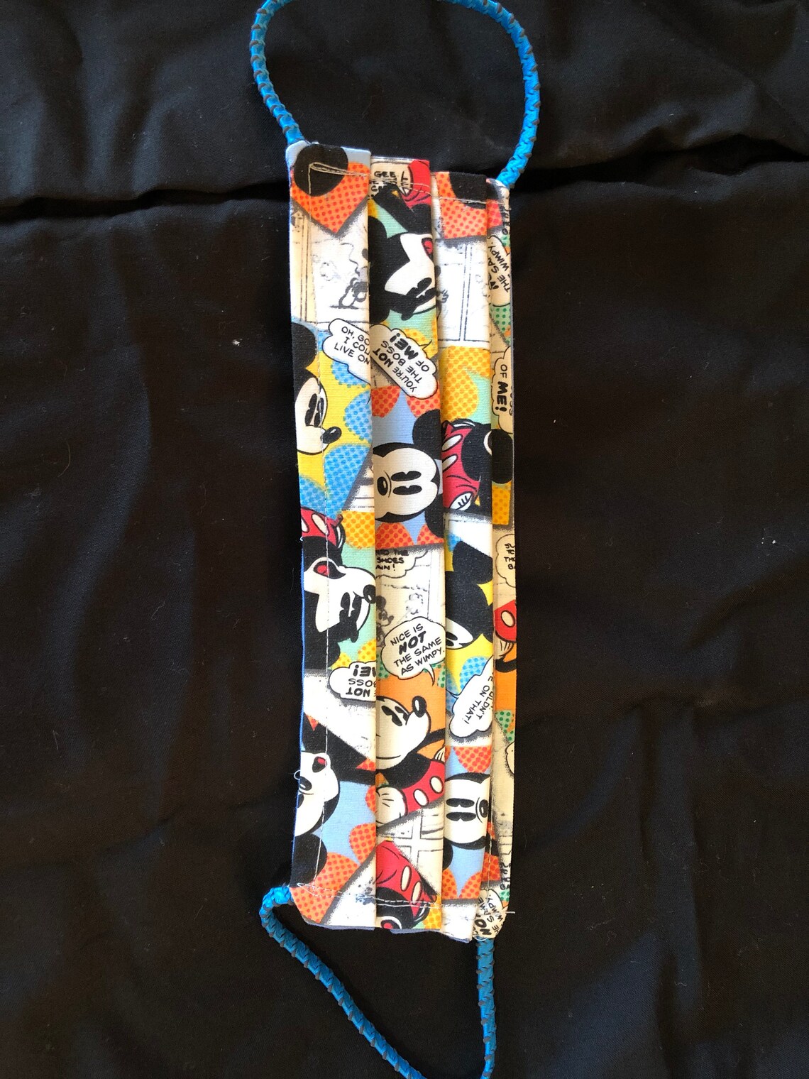 Mickey Mouse Face Mask Washable Reversible Reusable. Stay - Etsy