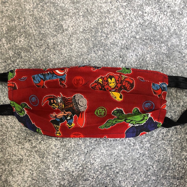 Avengers Face Mask - Etsy