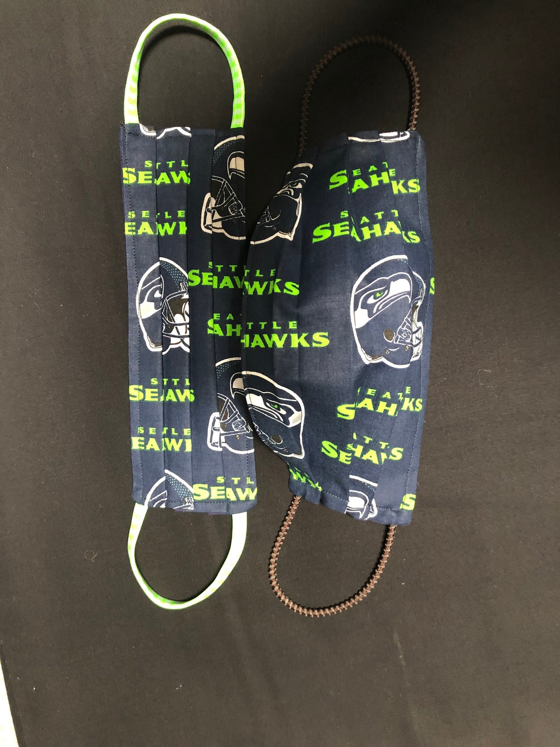 Seattle Seahawks Football NFL Face Mask Washable, Reversable, Reuseable ...