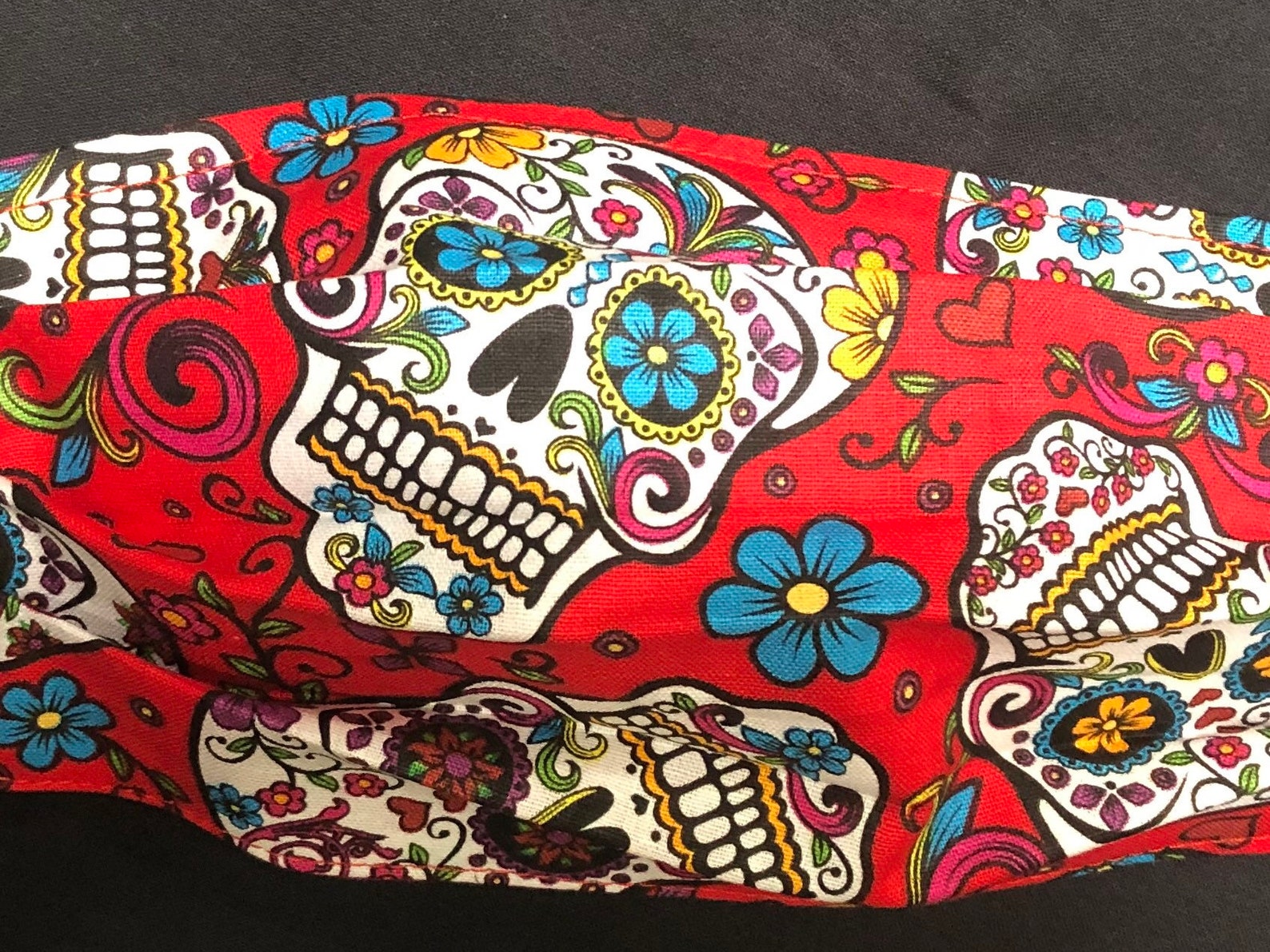 Dia DE Los Muertos Face Mask Day OF the Dead Face Mask Washable ...