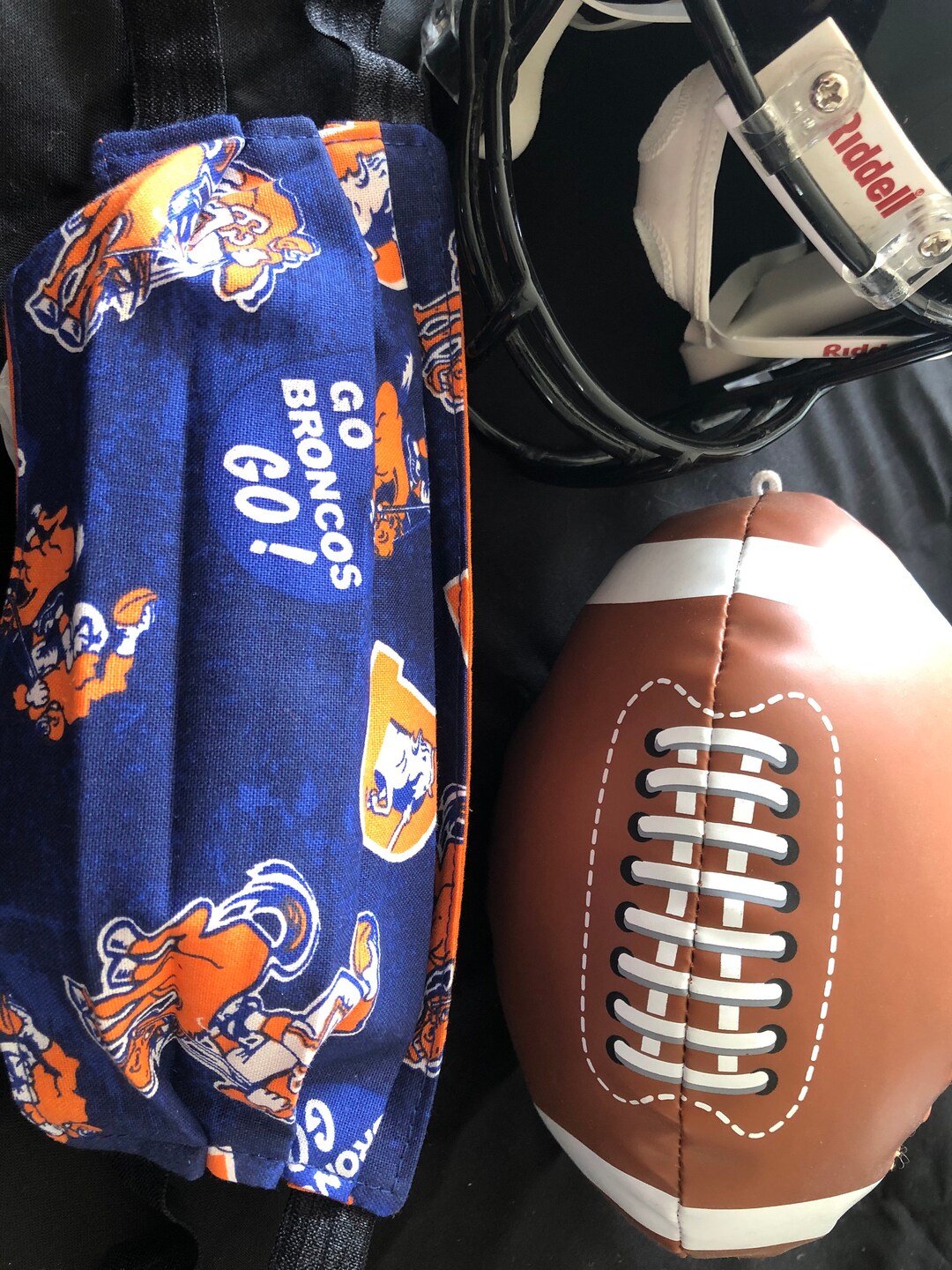Denver Bronco NFL Face Masck. Football - Etsy