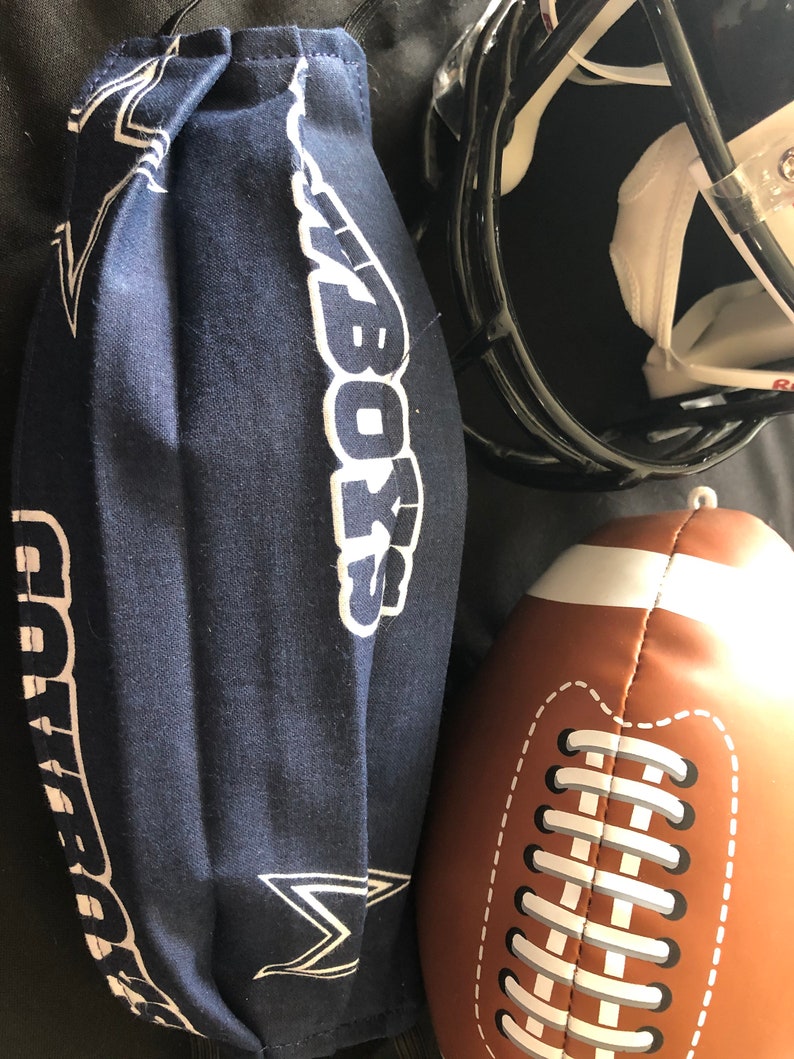 Dallas Cowboys Face Mask Washable Reversible Reusable - Etsy