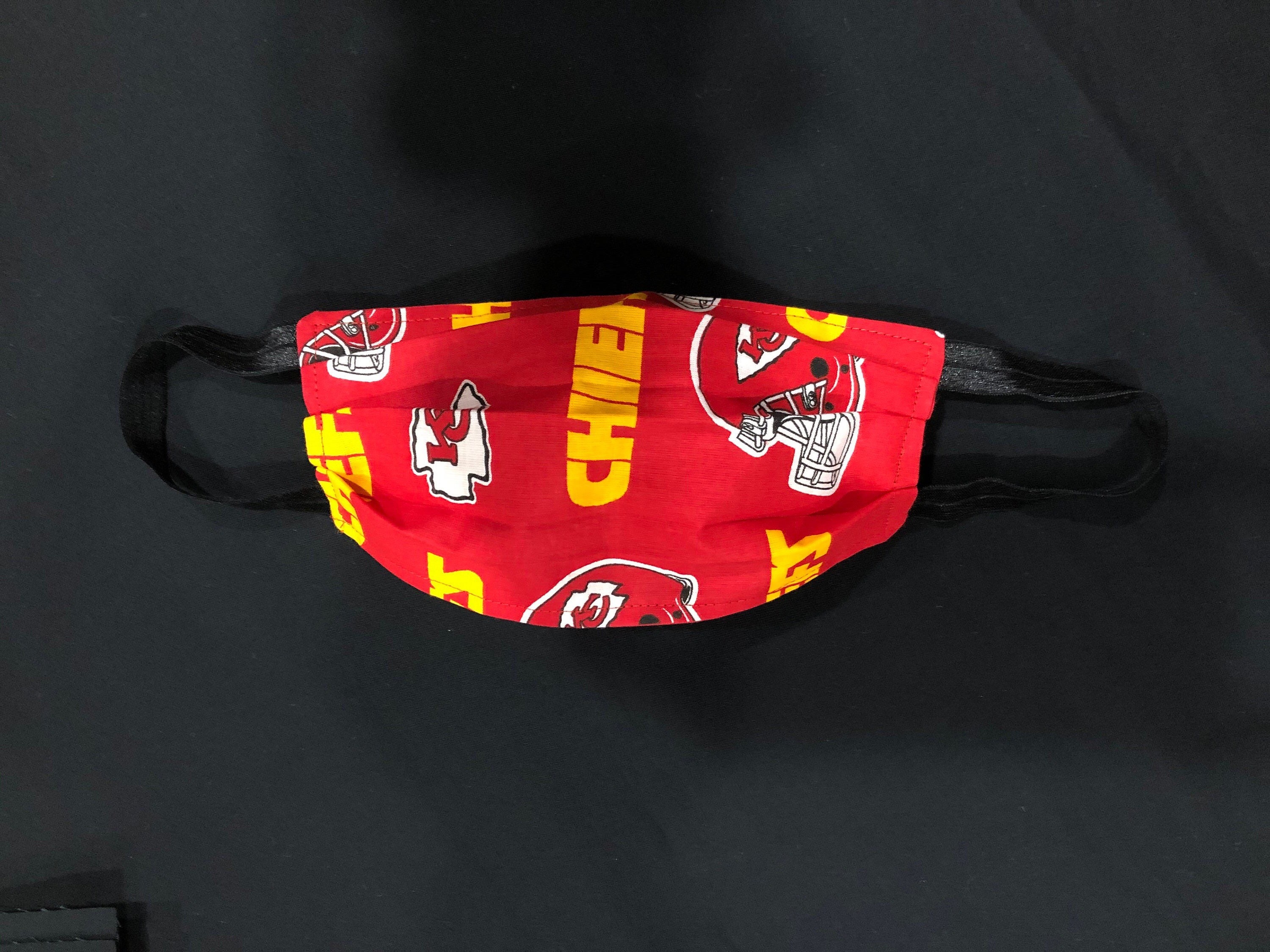 Kansas City Chiefs NFL Football Face Mask - Etsy