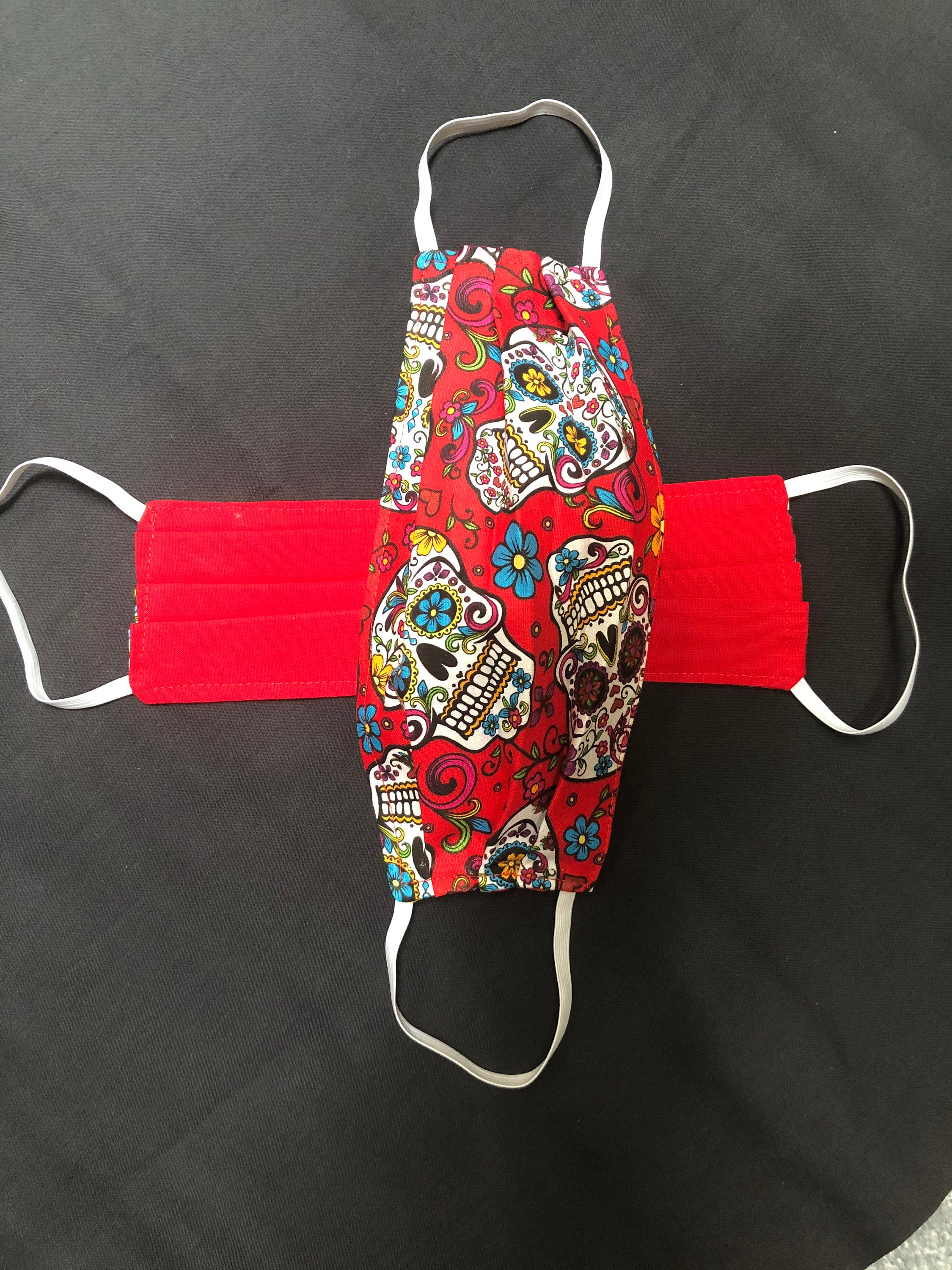 Dia DE Los Muertos Face Mask Day OF the Dead Face Mask Washable ...