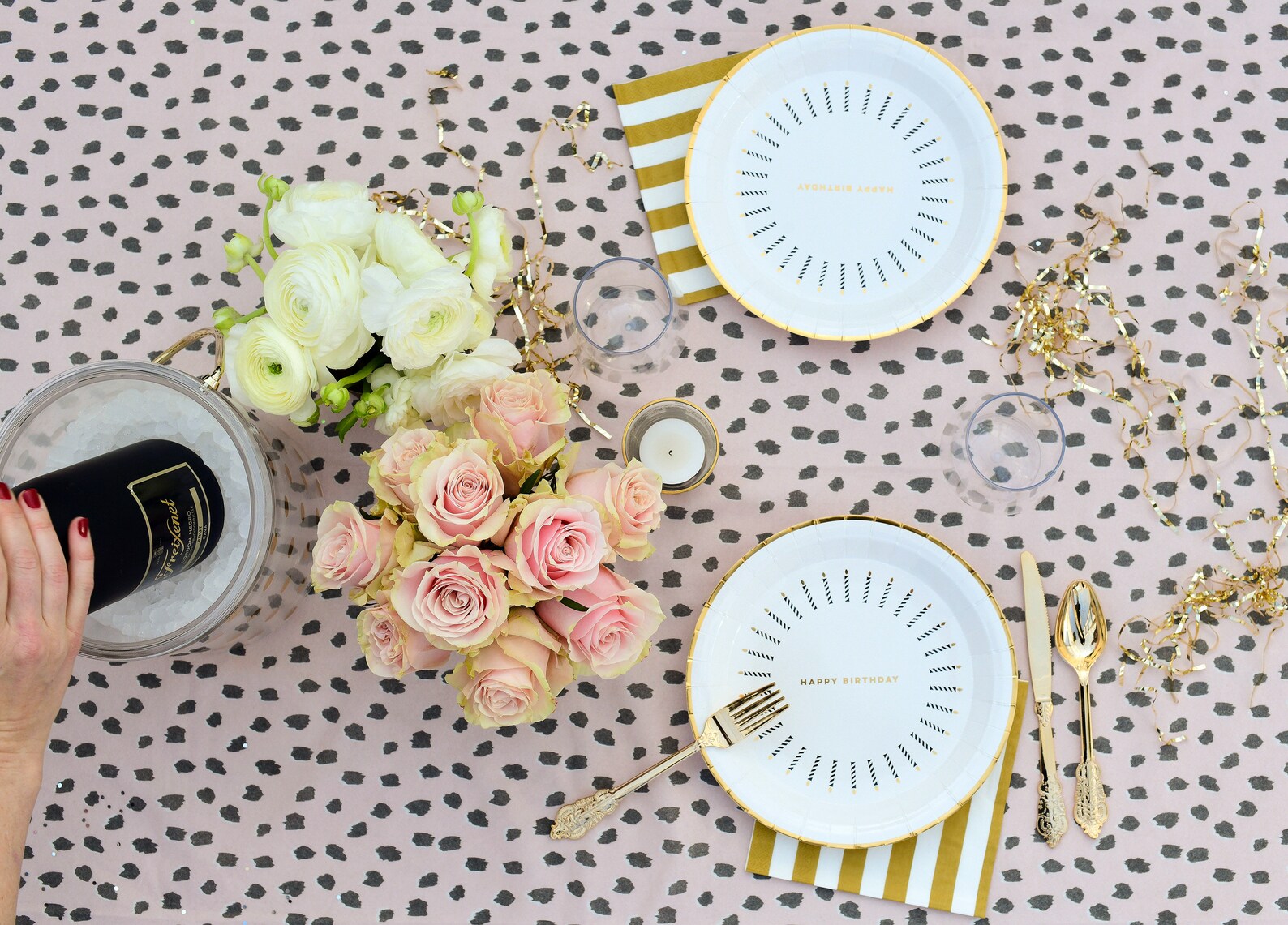 Party Tablecloth Photo Booth Backdrop Pink Tablecloth 4x7 - Etsy