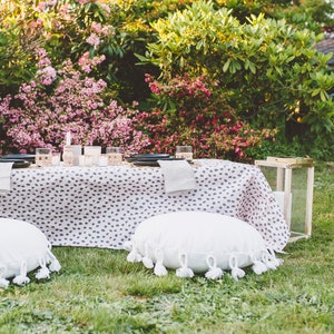 Party Tablecloth Photo Booth Backdrop Pink Tablecloth 4x7 - Etsy