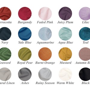 Natural Undyed Linen Fabric 100% Softened Stonewashed 145cm 57 | Etsy