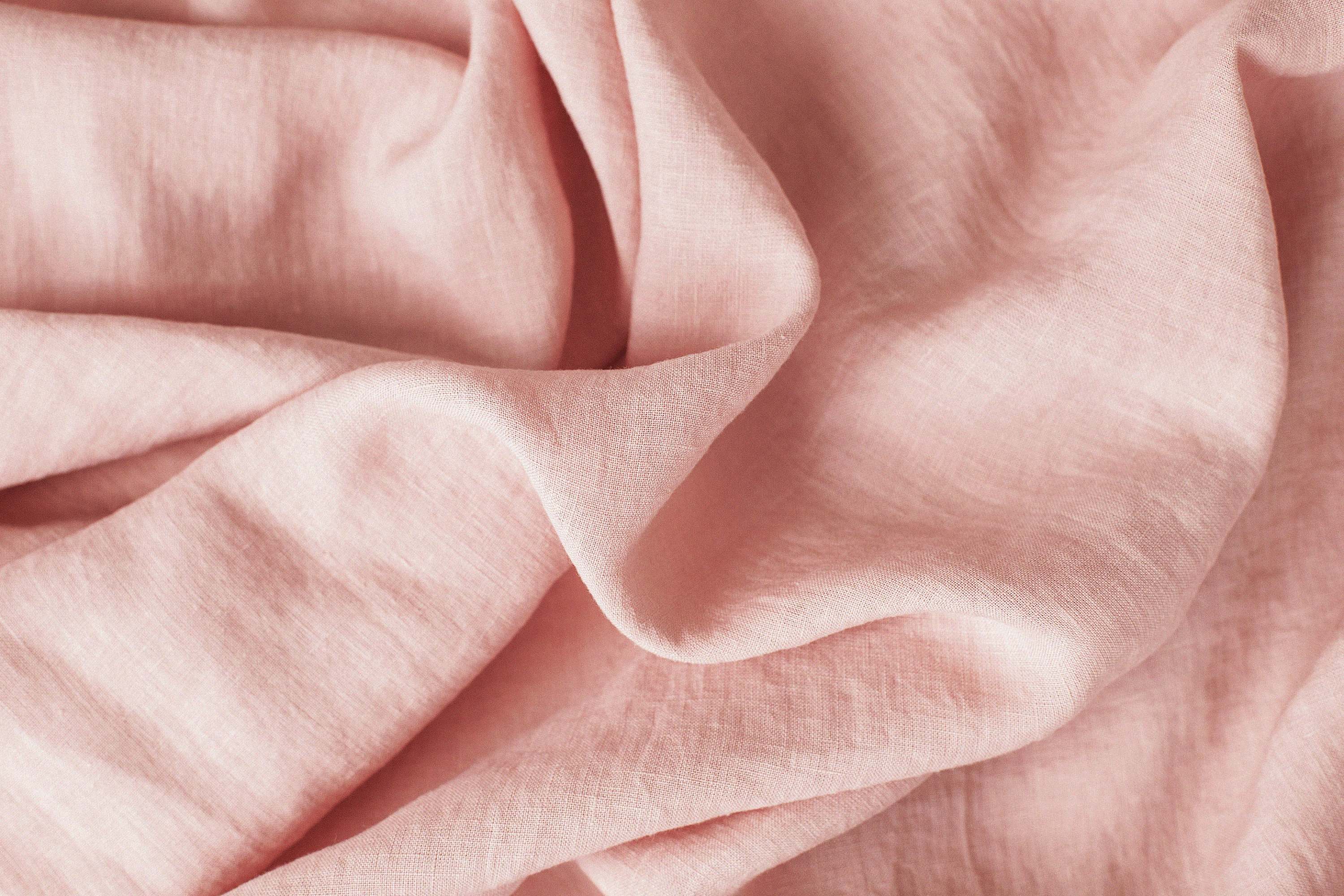 Pink Linen Fabric 100% Softened Stonewashed 145cm 57 Inches - Etsy