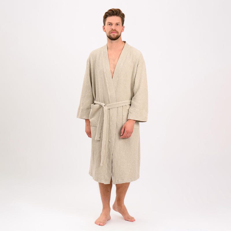 Linen Robe - Etsy