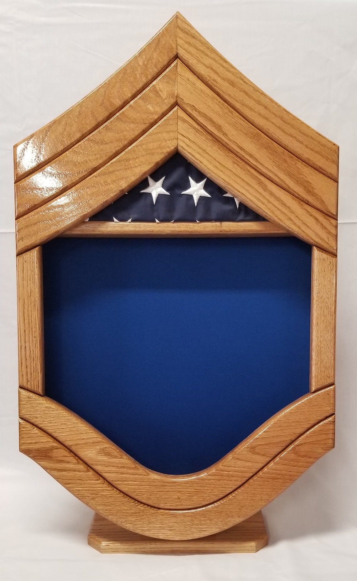 Handcrafted Air Force Cmsgt Shadowbox Military Shadowbox - Etsy