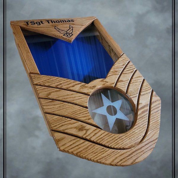 Air Force Shadow Box - Etsy