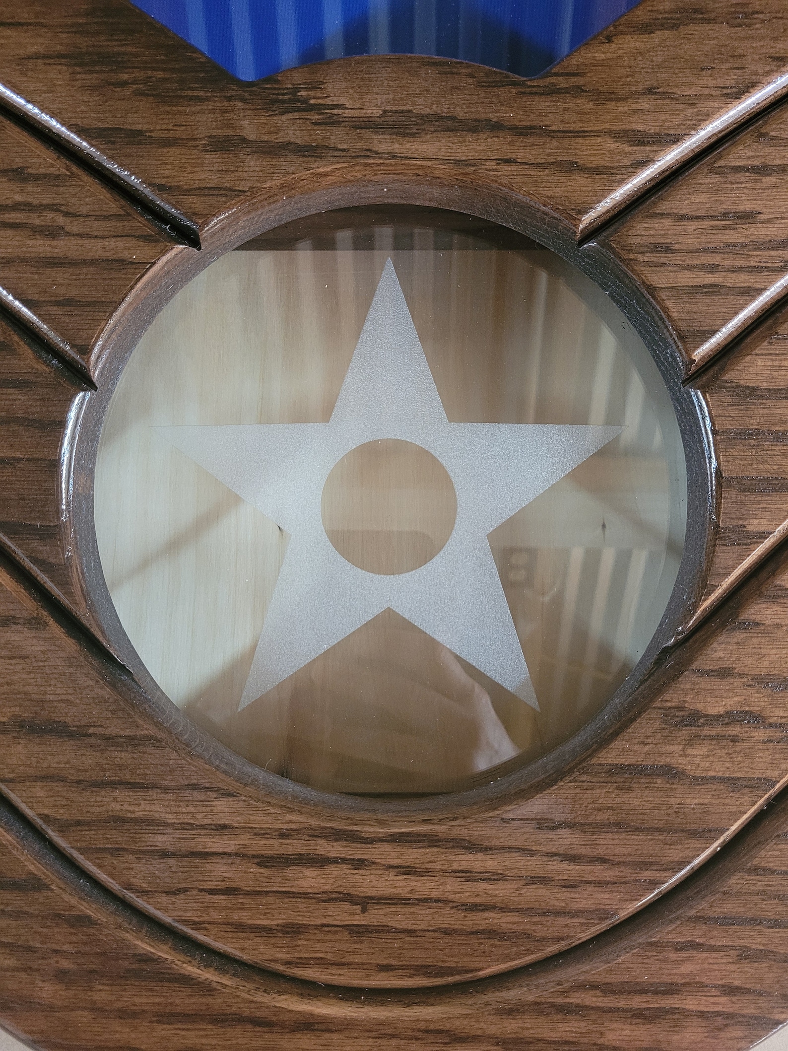 Handcrafted Air Force Ssgt Shadowbox Air Force Tsgt Shadowbox Military ...