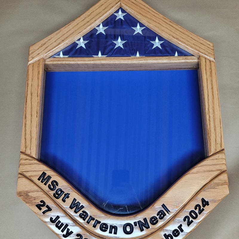 Retirement Box Air Force - Etsy