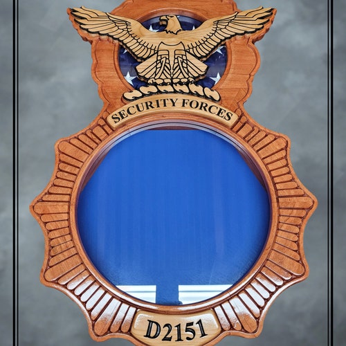 Handcrafted Air Force Smsgt Shadowbox Military Shadowbox - Etsy