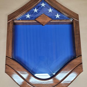 Handcrafted Air Force Msgt Shadowbox - Military Shadowbox- Retirement ...