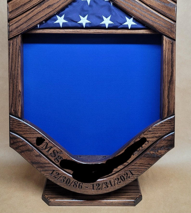 Handcrafted Air Force Smsgt Shadowbox Military Shadowbox - Etsy