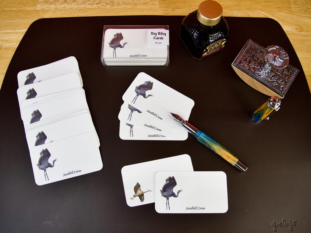 Small Note Cards - “itsy Bitsy Cards” - Personal Size Notecards - 50 Ct ...